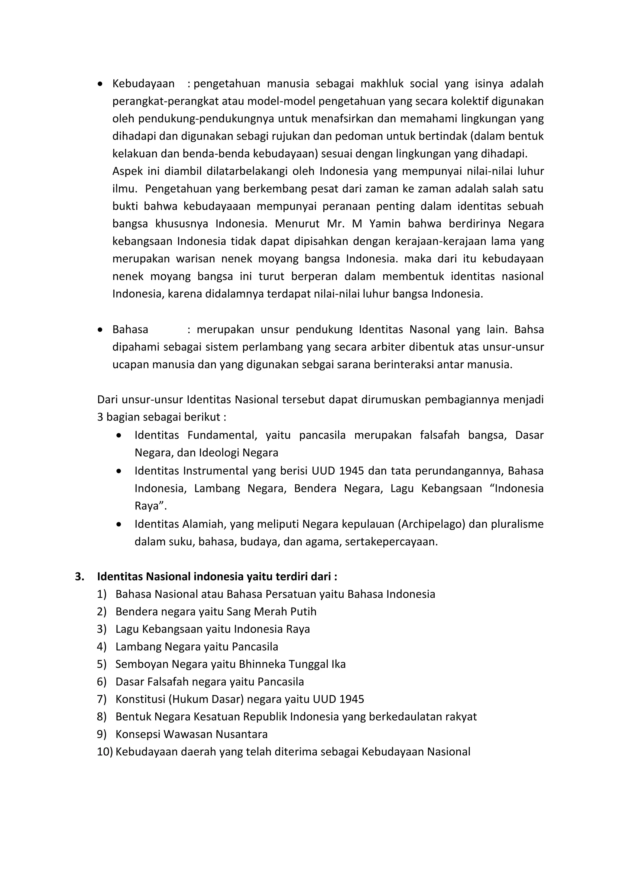 Materi identitas nasional | DOCX