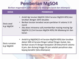 HIPERTENSI DALAM KEHAMILAN | PPTX