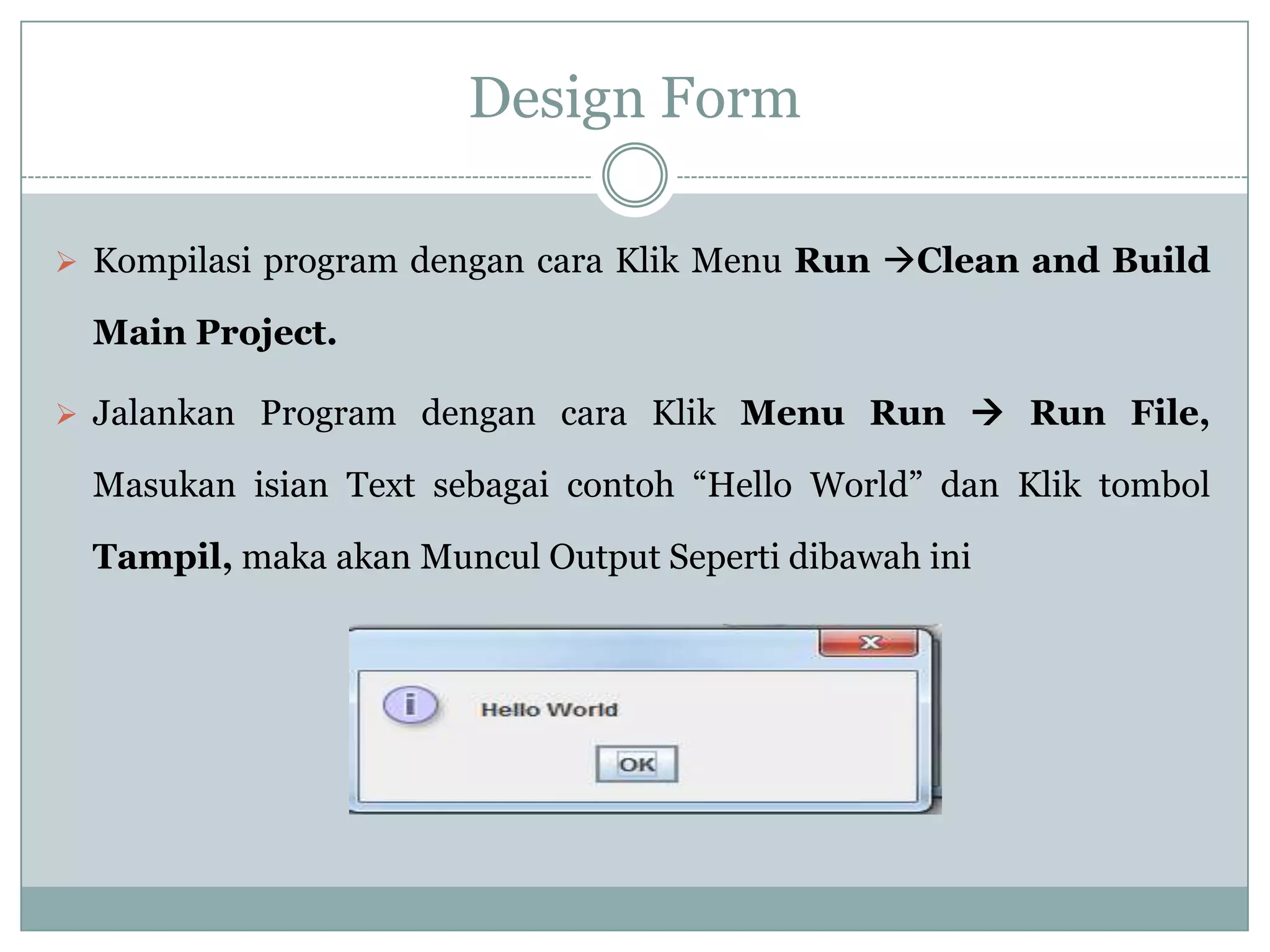 Materi ii dasar dasar netbeans | PPTX