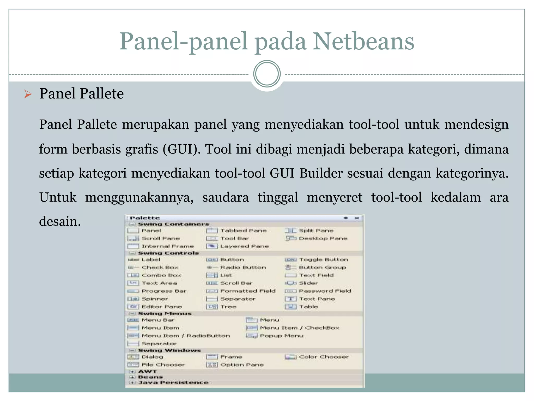 Materi ii dasar dasar netbeans | PPTX