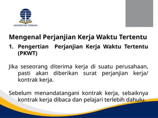 Materi III Hubungan Kerja dan Perjanjian (1).pptx