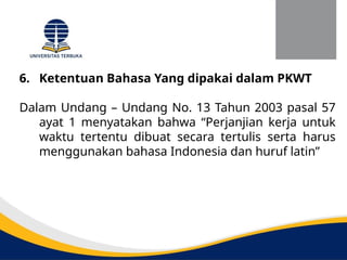 Materi III Hubungan Kerja dan Perjanjian (1).pptx