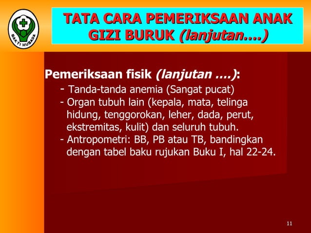 Materi iii tatalaksana gizi buruk | PPT