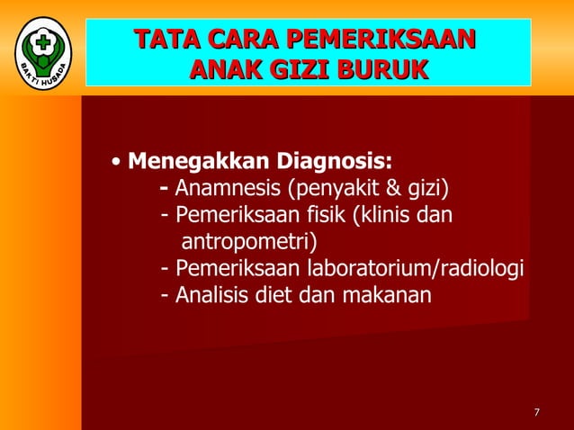 Materi iii tatalaksana gizi buruk | PPT