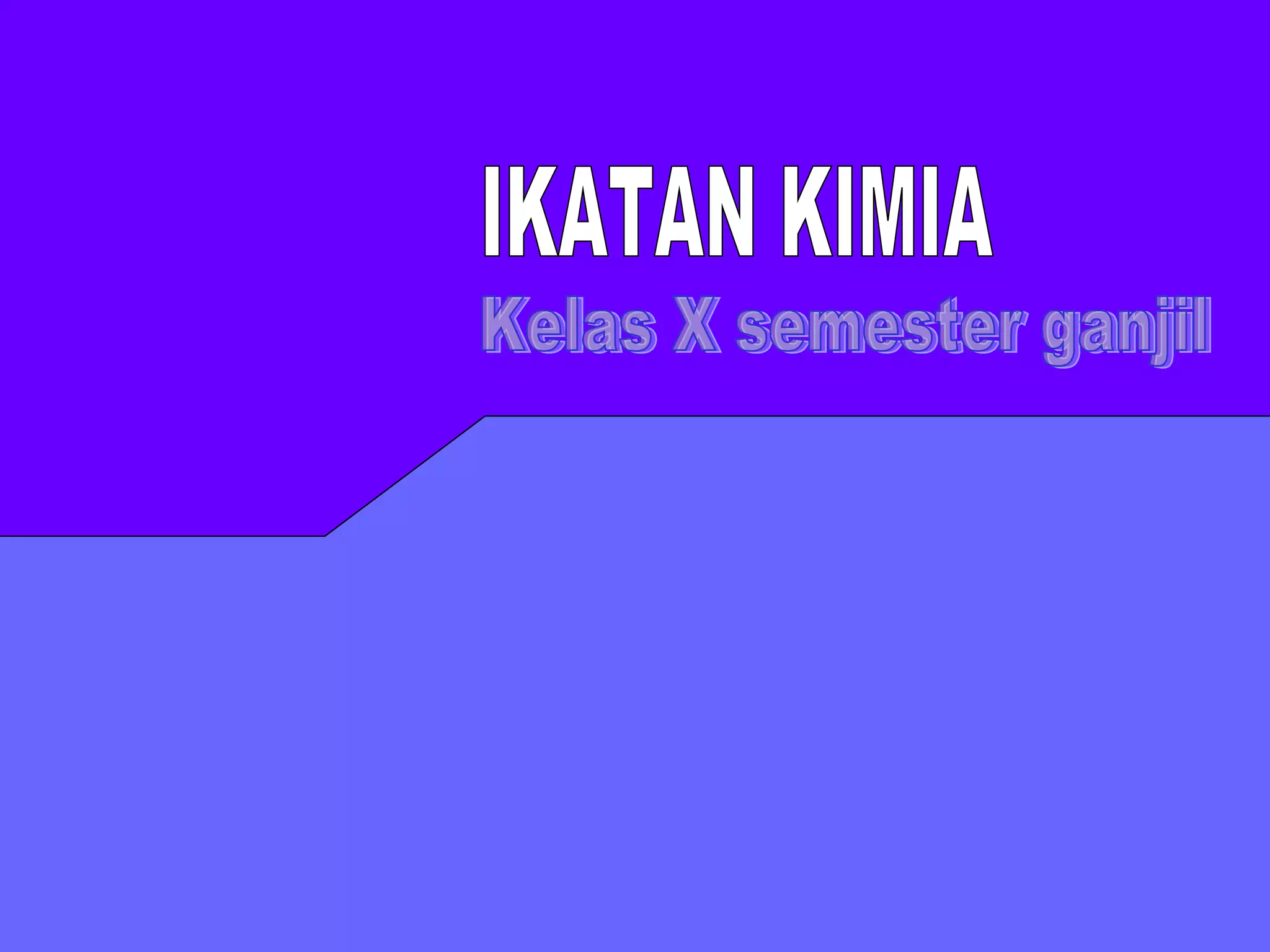 Materi Ikatan Kimia | PPT