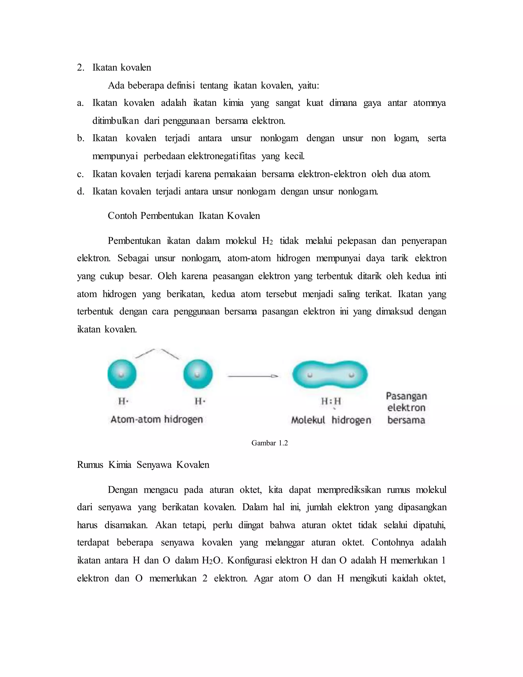 Materi ikatan kimia doc | DOCX
