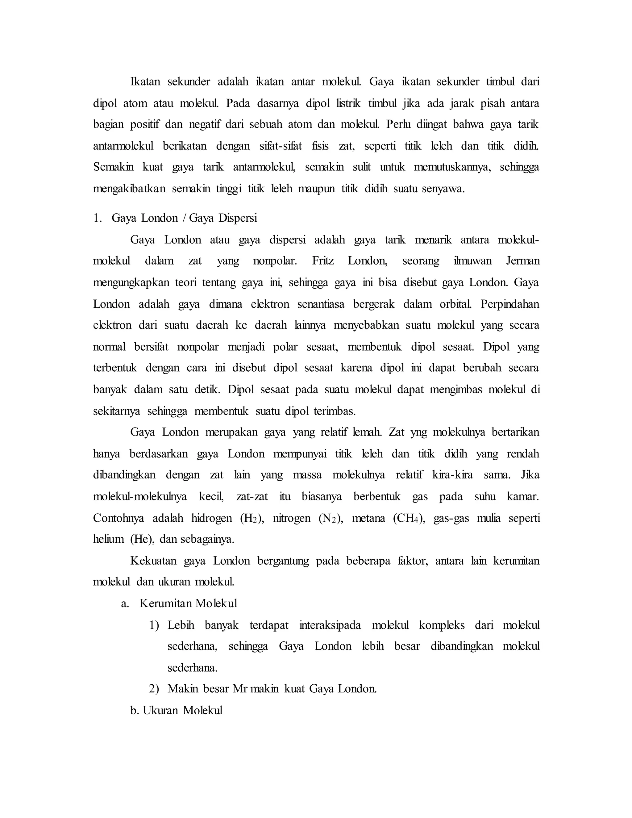Materi ikatan kimia doc | DOCX