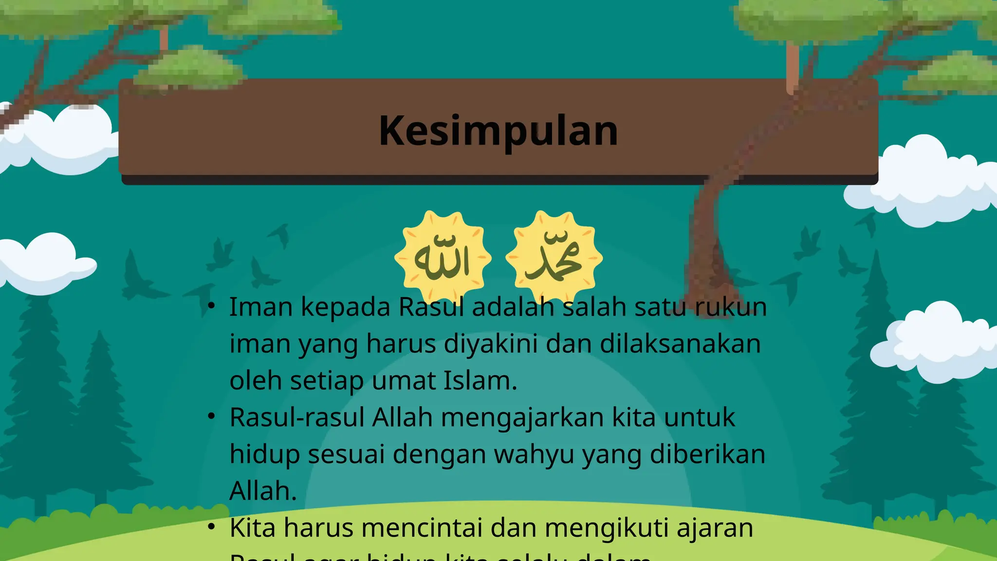 MATERI IMAN KEPADA RASUL ALLAH KELAS 4 SEKOLAH DASAR.pptx