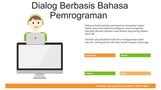 Interaksi Manusia Dan Komputer 4 | PPT