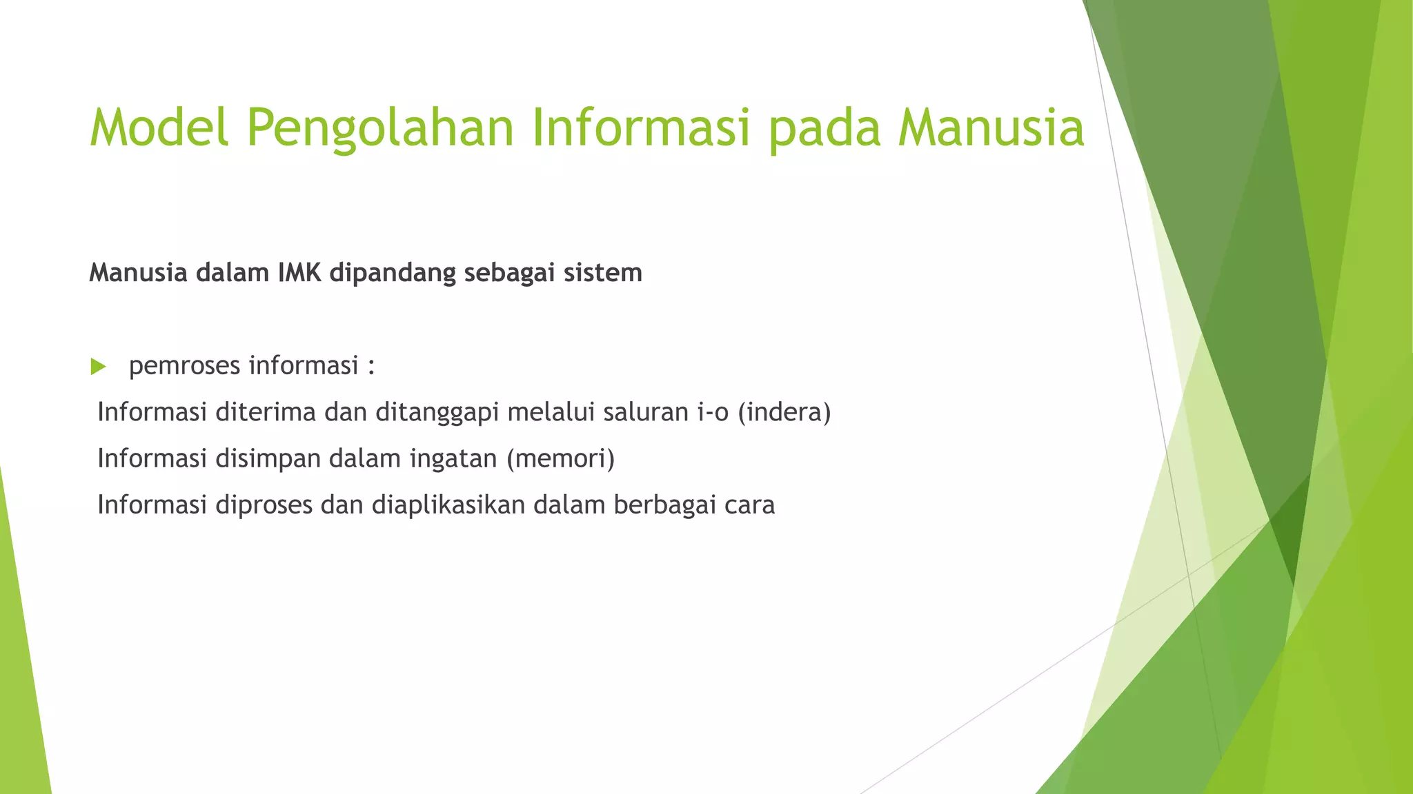 Materi imk aspek manusia | PPTX