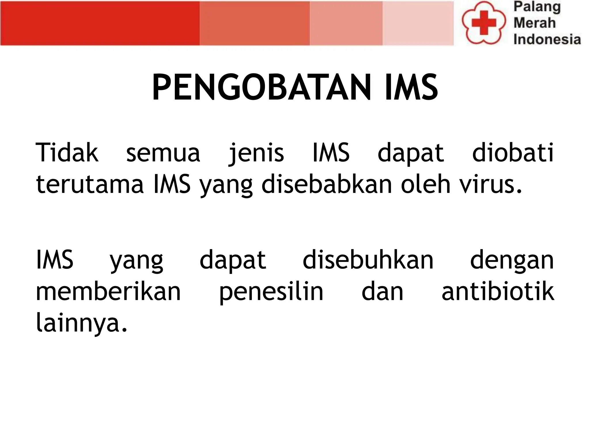 Materi Infeksi Menular Seksual (IMS) untuk KSR | PPTX