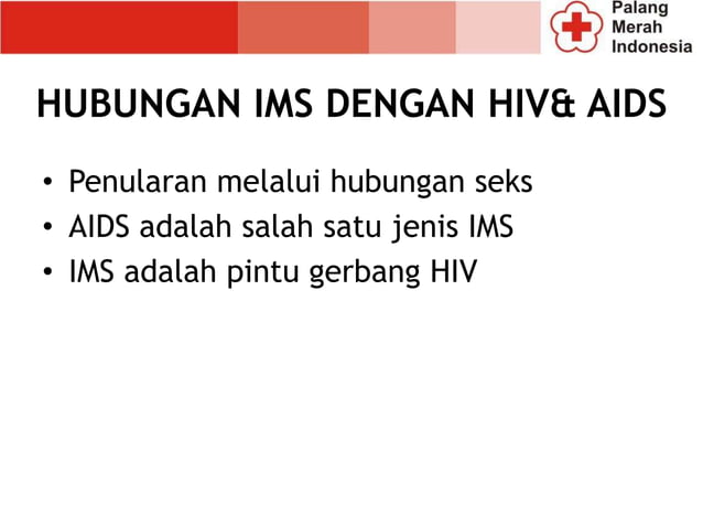 Materi Infeksi Menular Seksual (IMS) untuk KSR | PPTX