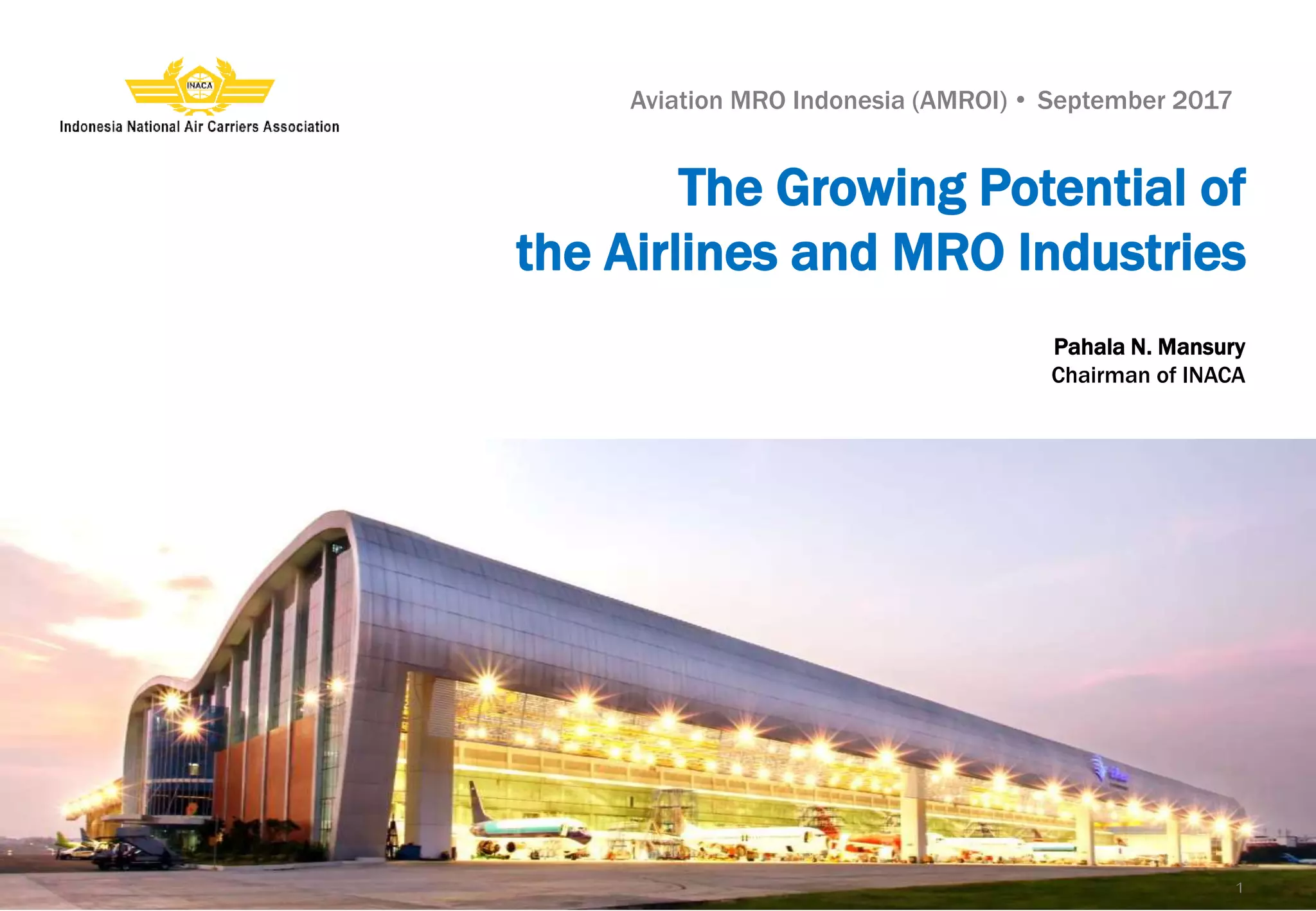 The Growing Potential of the Airlines and MRO Industries | PPT