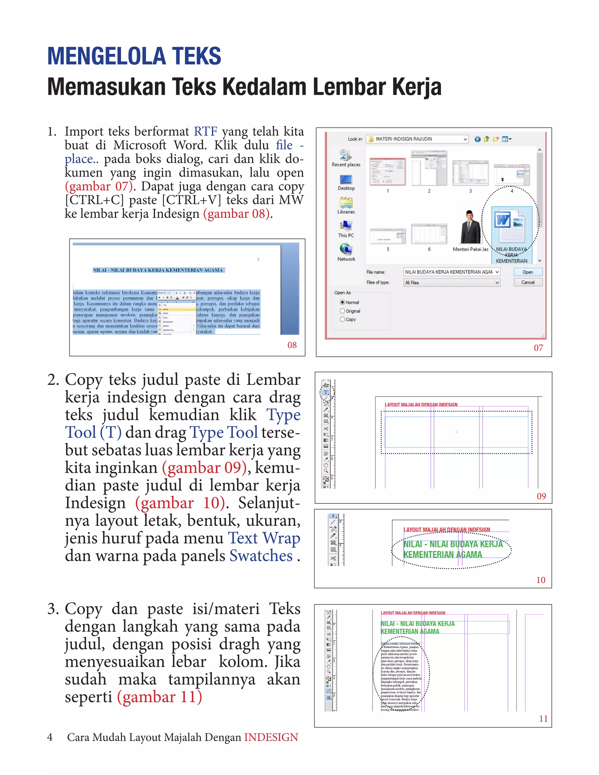 Materi indesign rajudin 15 | PDF