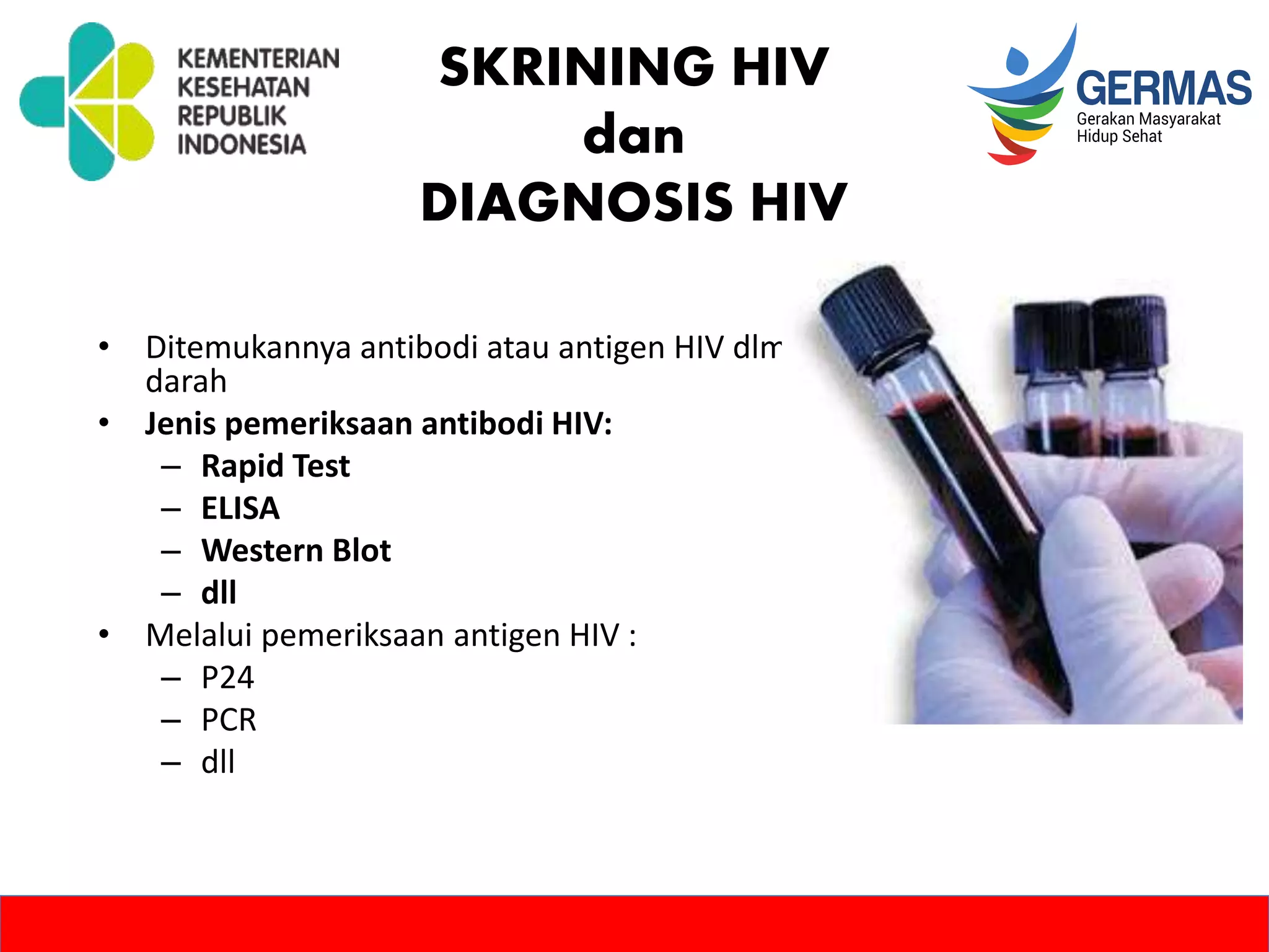Materi informasi dasar hiv | PPTX