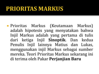 Materi Injil MArkus Sekolah Alkitab Maluku Utara.pptx