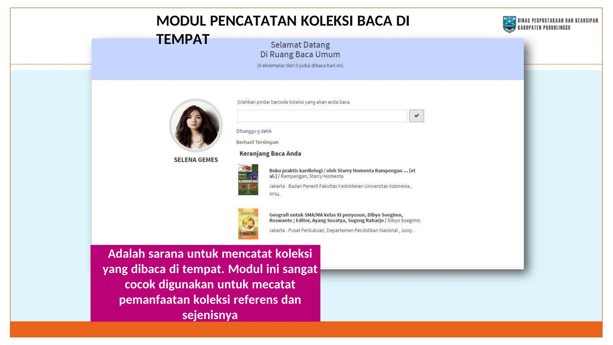 Materi Inlislite aplikasi perpustakaan dari perpustakaan nasional | PPT