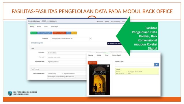 Materi Inlislite aplikasi perpustakaan dari perpustakaan nasional | PPT