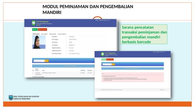 Materi Inlislite aplikasi perpustakaan dari perpustakaan nasional | PPT