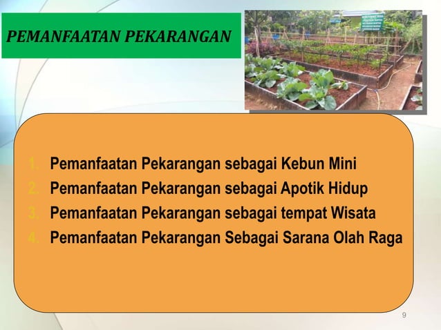 Materi inovasi pemanfaatan pekarangan | PPT