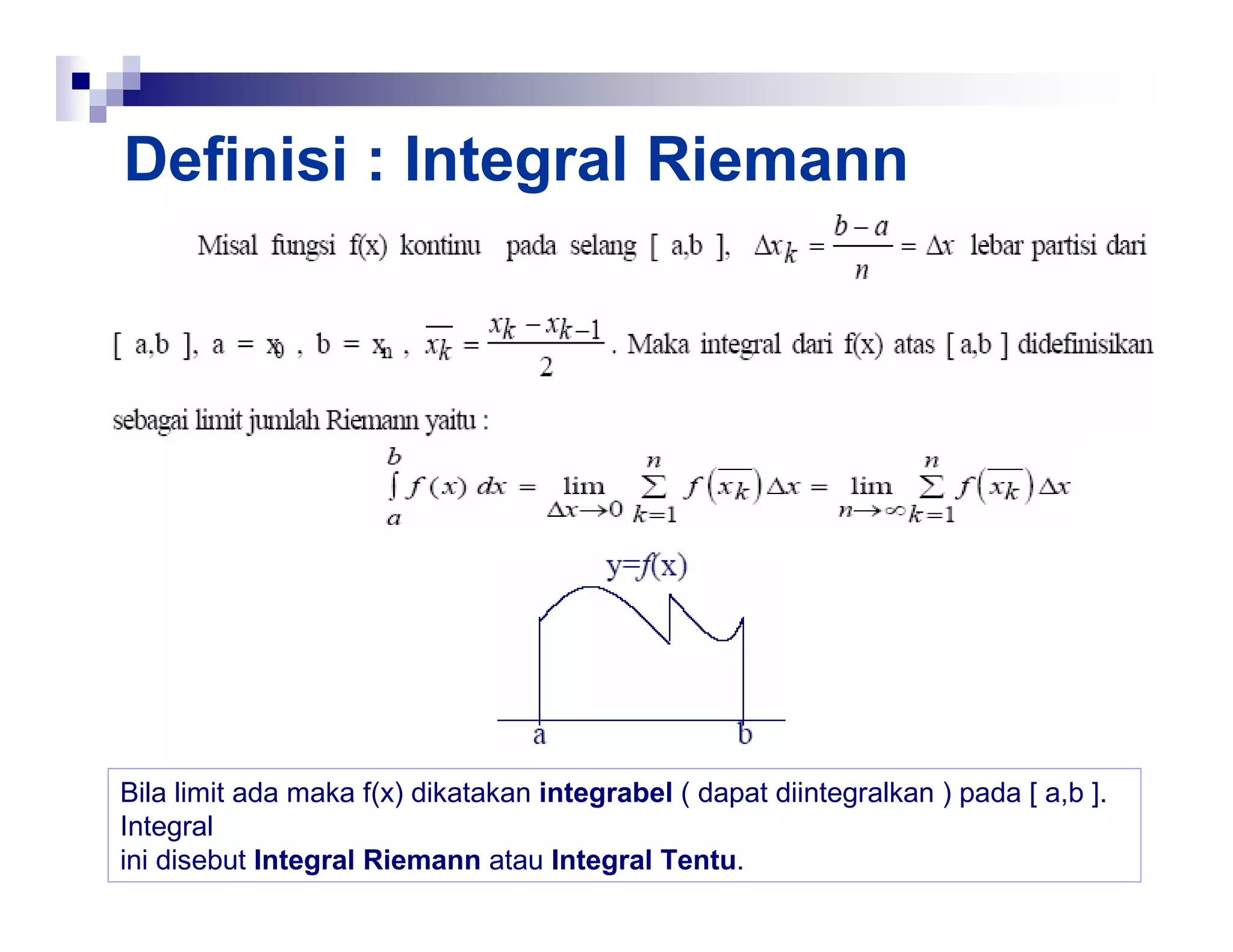 Materi integral | PDF
