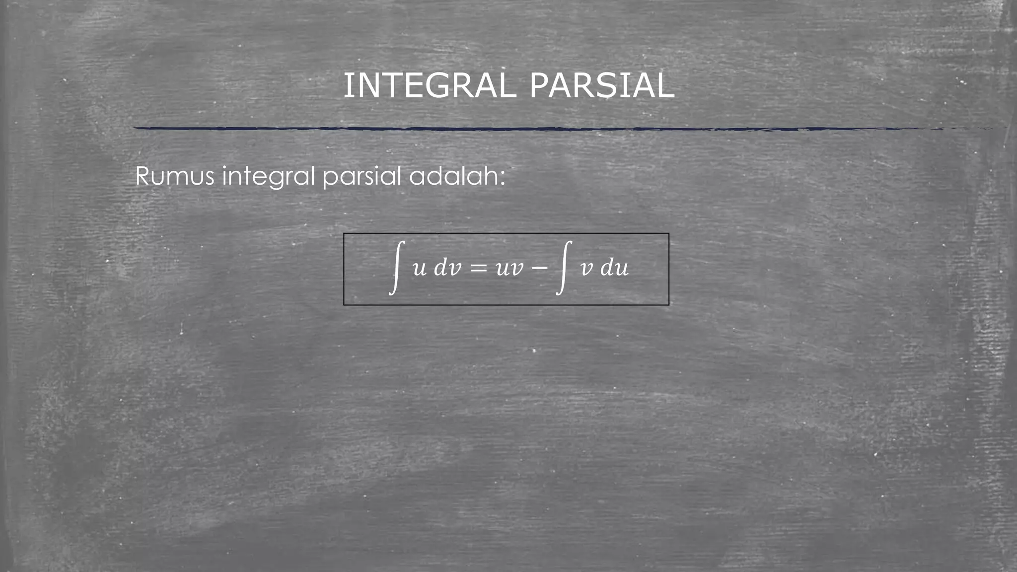 Materi integral kelas xii | PPTX