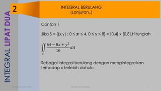 MATERI INTEGRAL LIPAT DUA | PDF