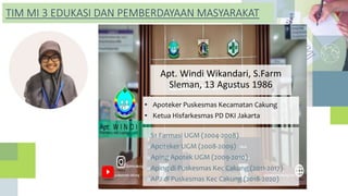 Materi inti 3 edukasi dan pemberdayaan masyarakat apt. windi | PPT