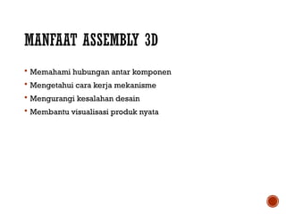 MATERI INVENTOR AUTODESK (ASSEMBLY).pptx