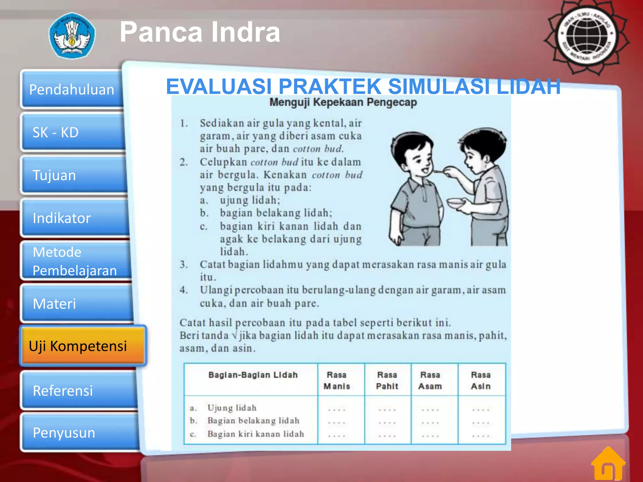 Materi ipa kelas 4 semester 1 panca indra | PPTX