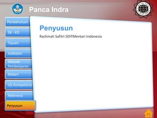 Materi ipa kelas 4 semester 1 panca indra | PPTX