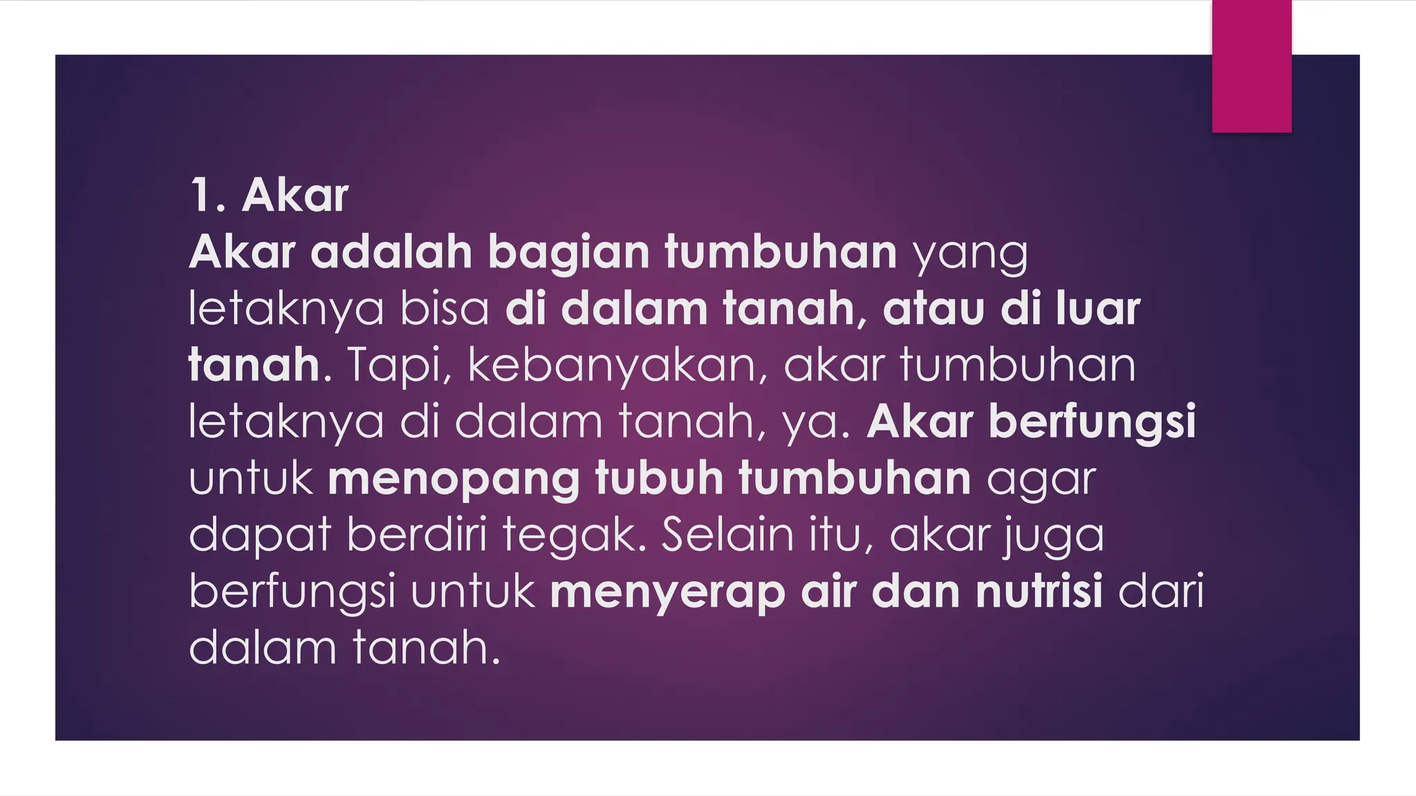 materi ipas kelas 4 bagian pada tumbuhan.pptx