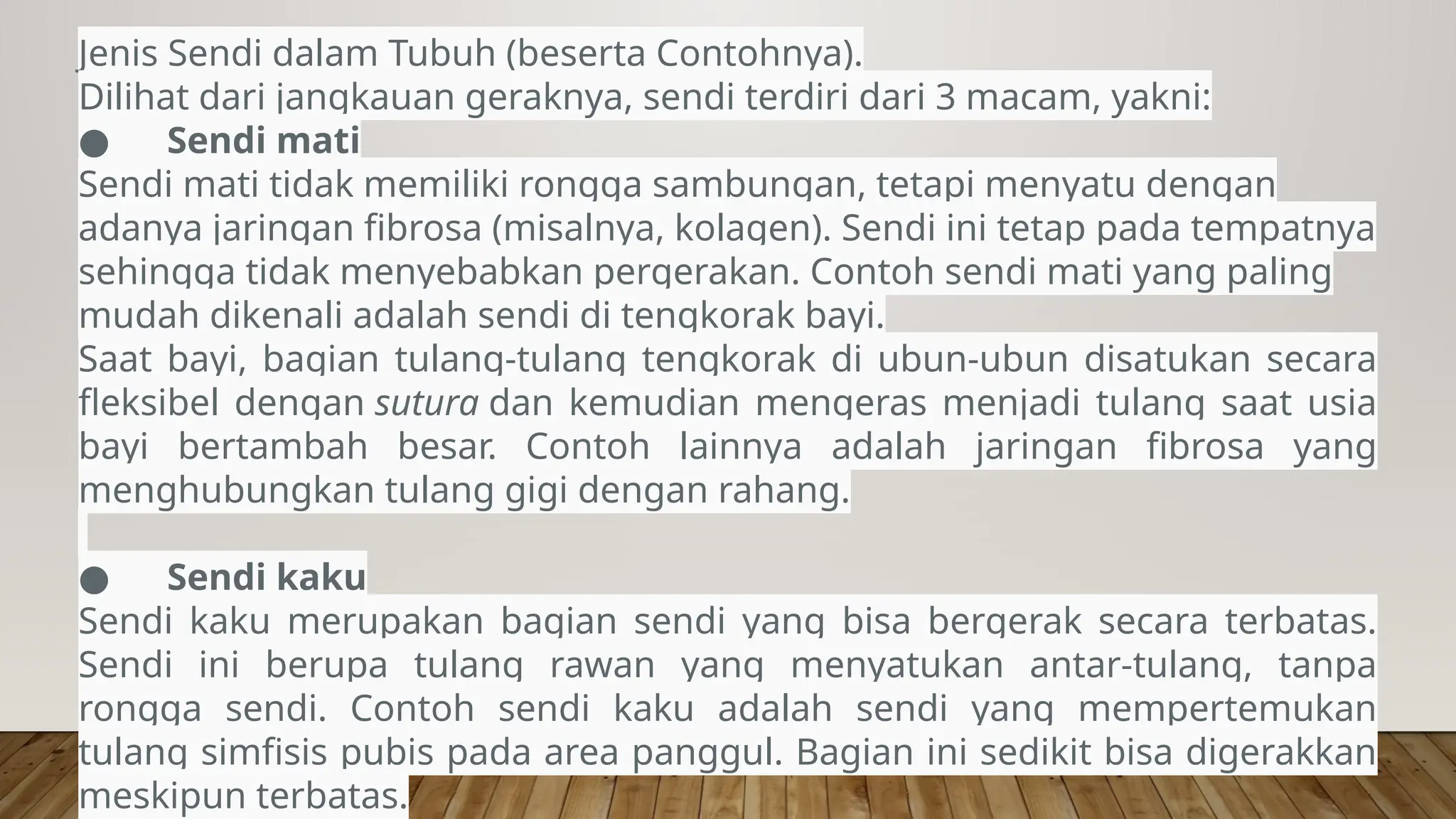 MATERI IPAS SENDI DAN RANGKA KELAS 6.pptx