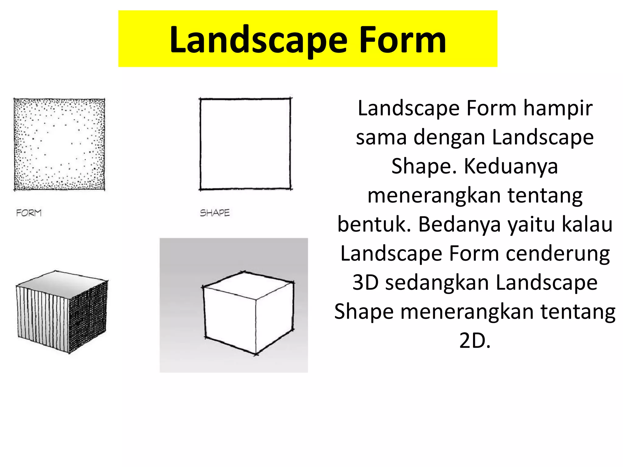 Pengertian ruang luar - lansekap - taman - | PPTX
