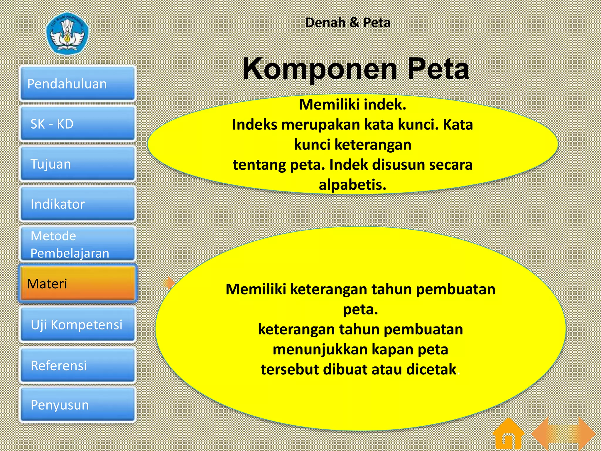denah peta | PDF