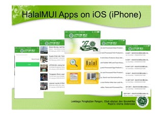 Pengenalan Sertifikat Halal MUI dan Sistem Jaminan Halal | PDF
