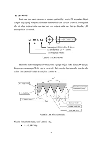 Materi i teknik mesin m6 kb1 | PDF