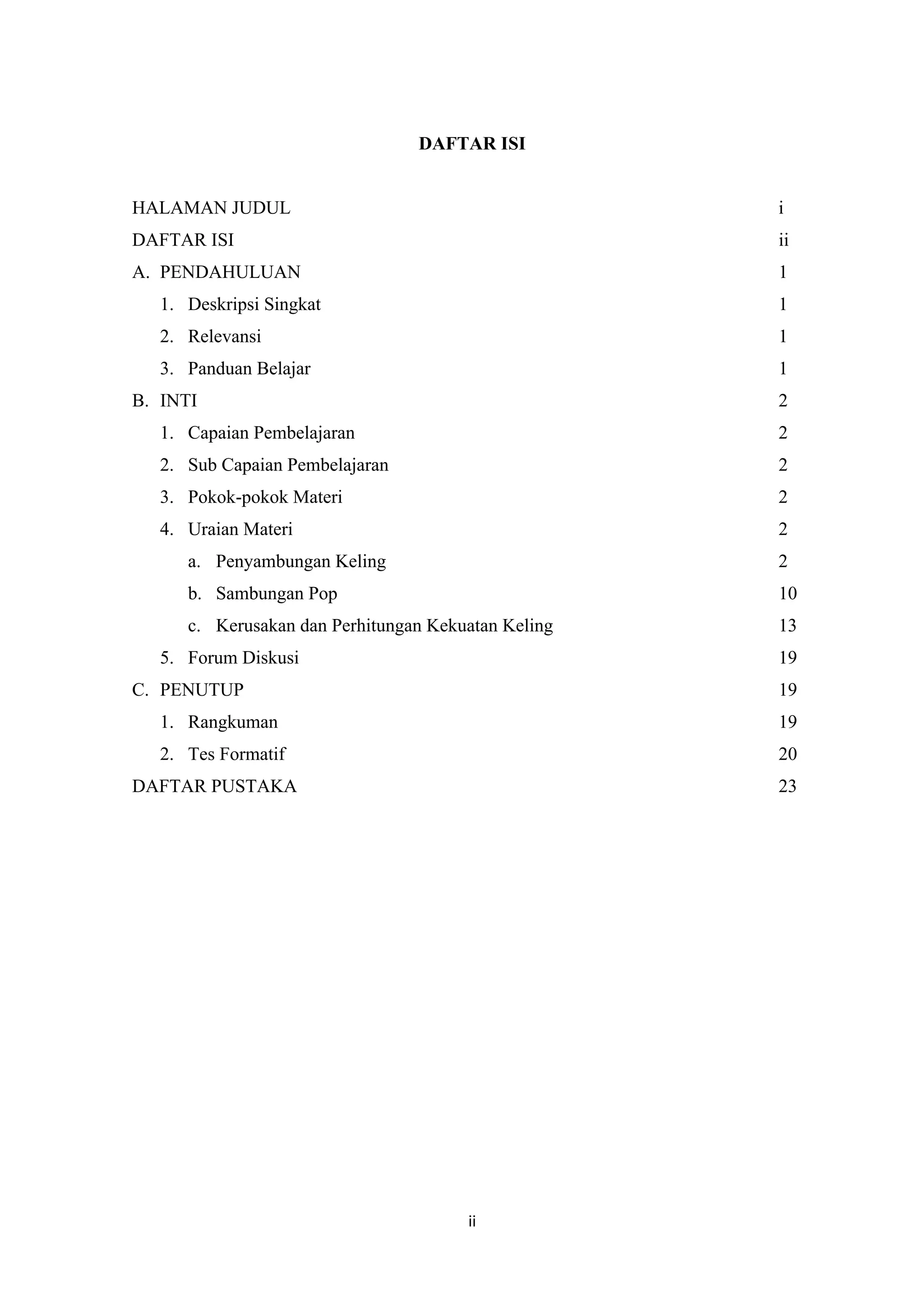 Materi i teknik mesin m6 kb2 | PDF