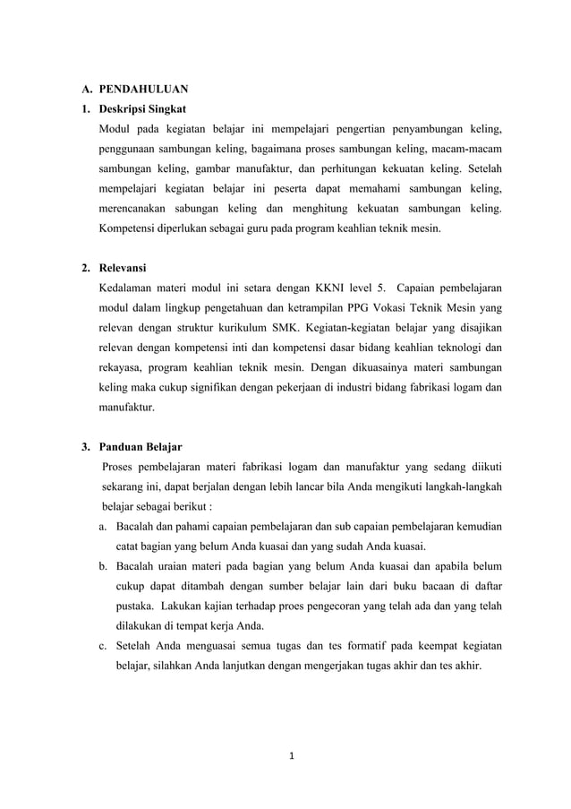 Materi i teknik mesin m6 kb2 | PDF