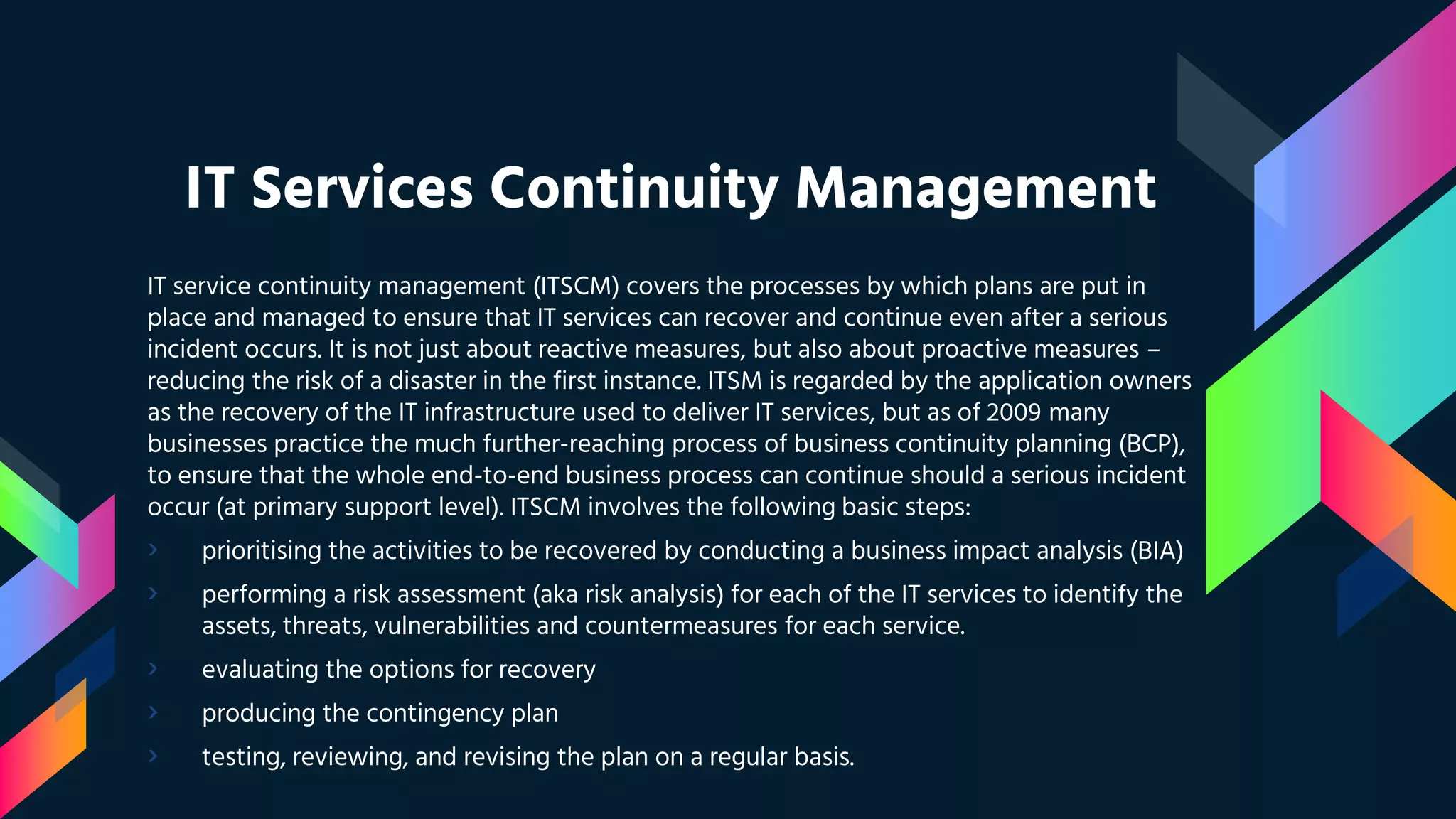 IT Services Management | PPTX