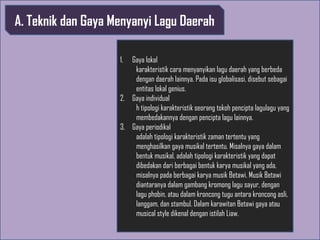 Materi PELAJARAN MUSIK SMA KELAS 1 KURMER | PPTX