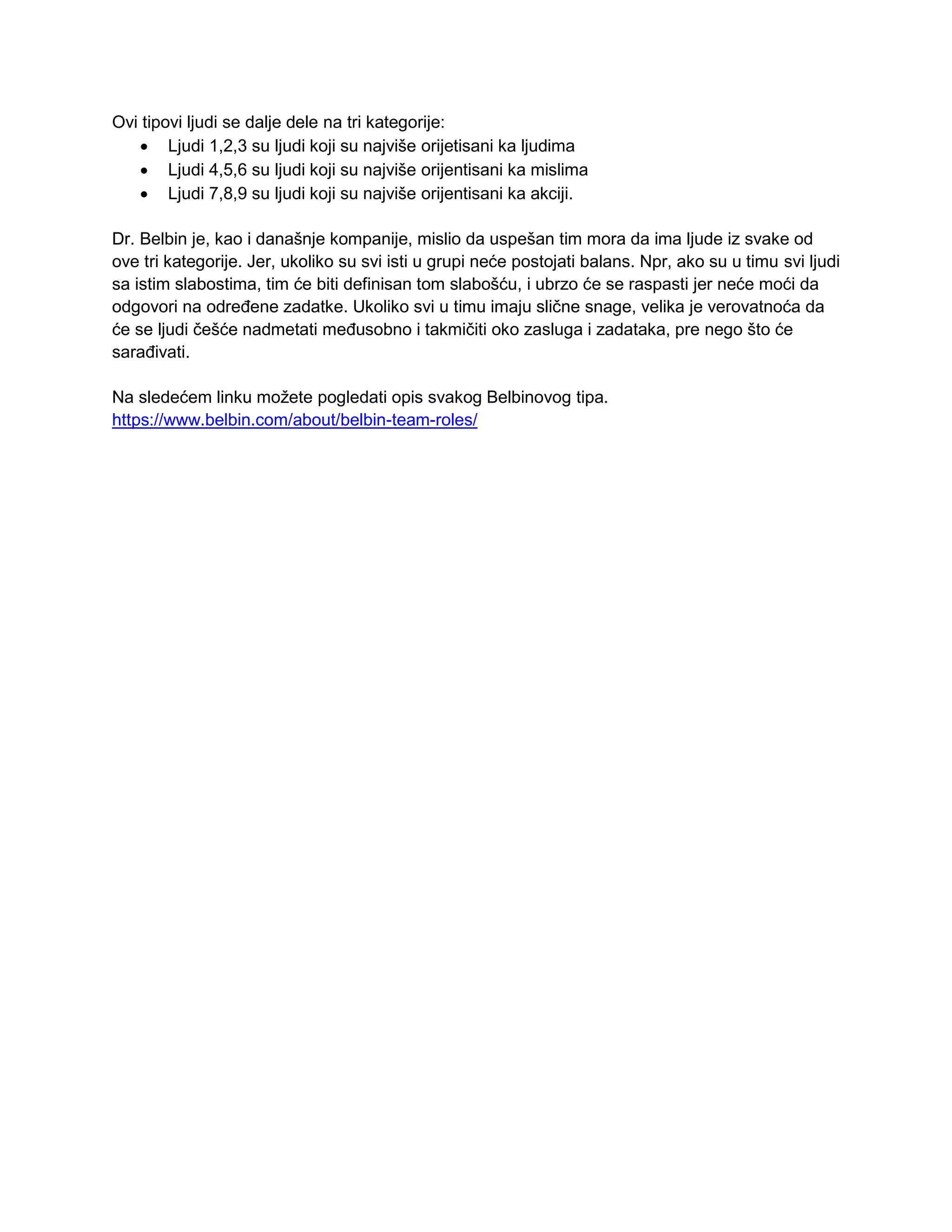 Materijal2 | Šta je timski rad? | PDF