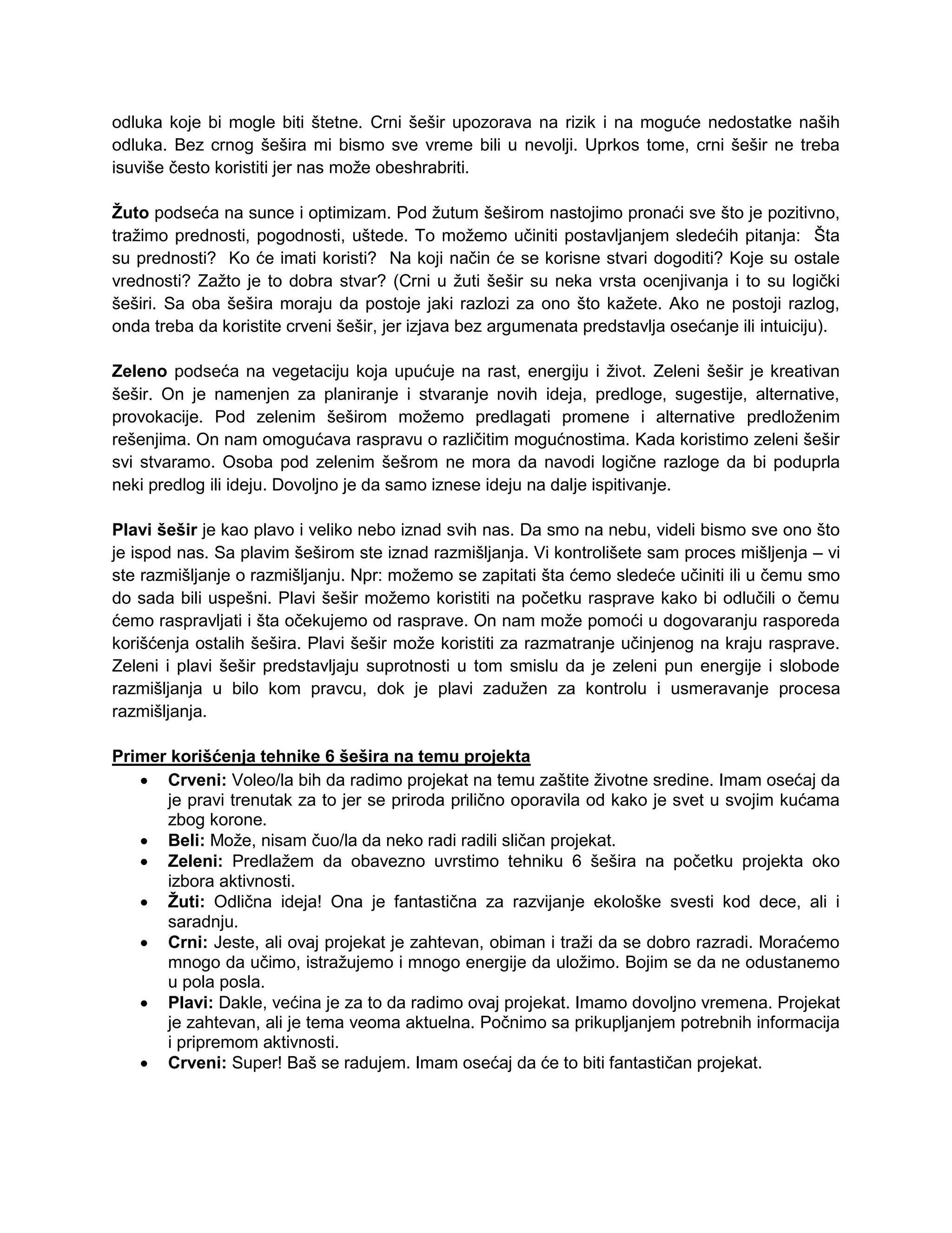 Materijal 3 | Tehnike timskog rada | PDF