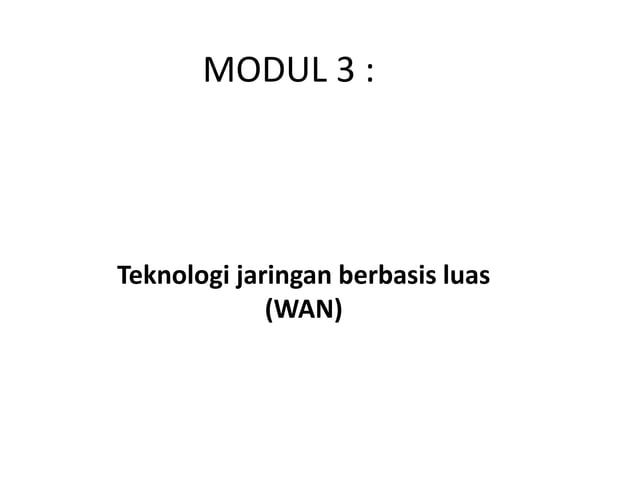 Materi jaringan dasar | PPTX