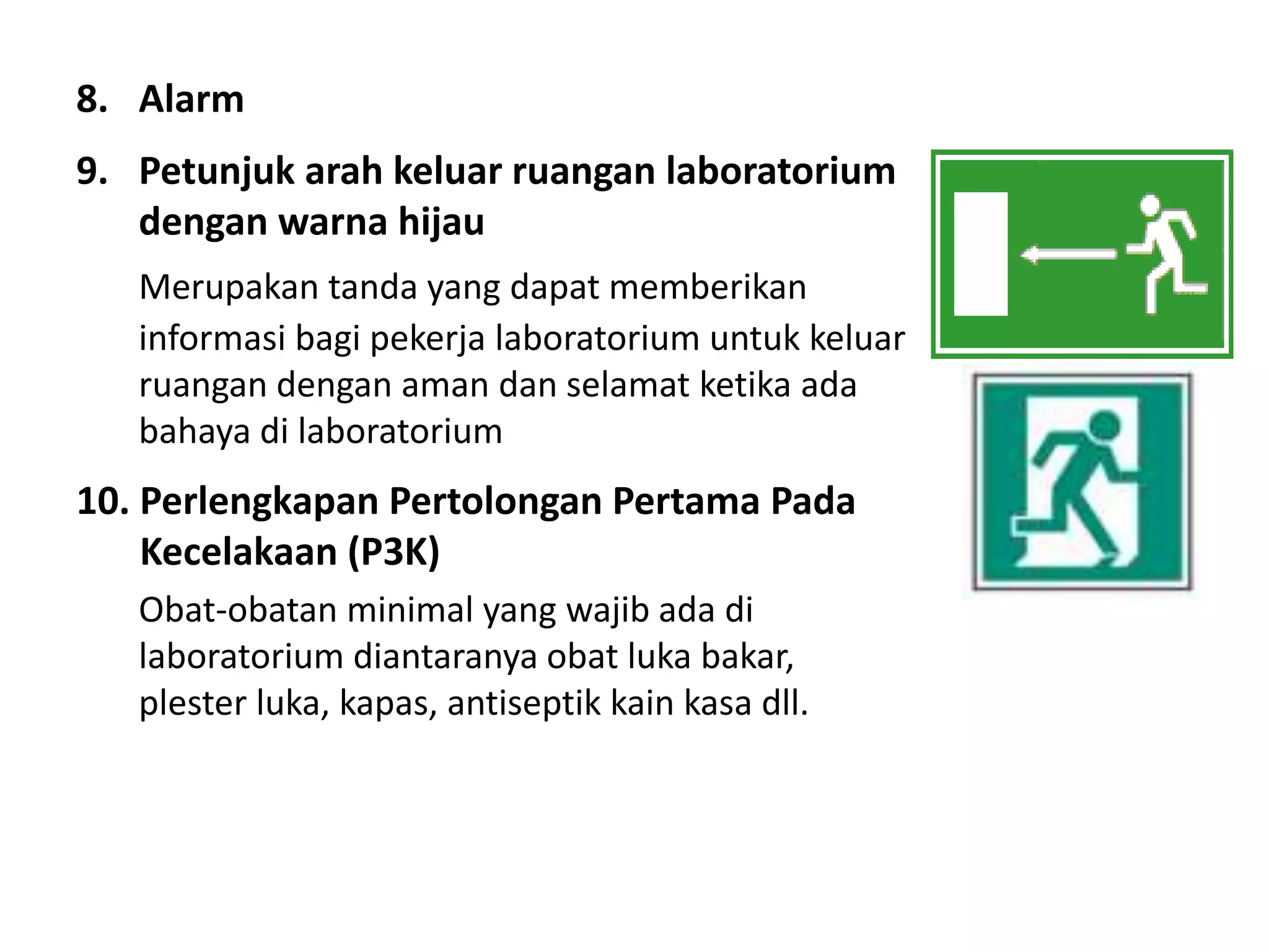 Materi K3 Di Lab Lingk Ppt