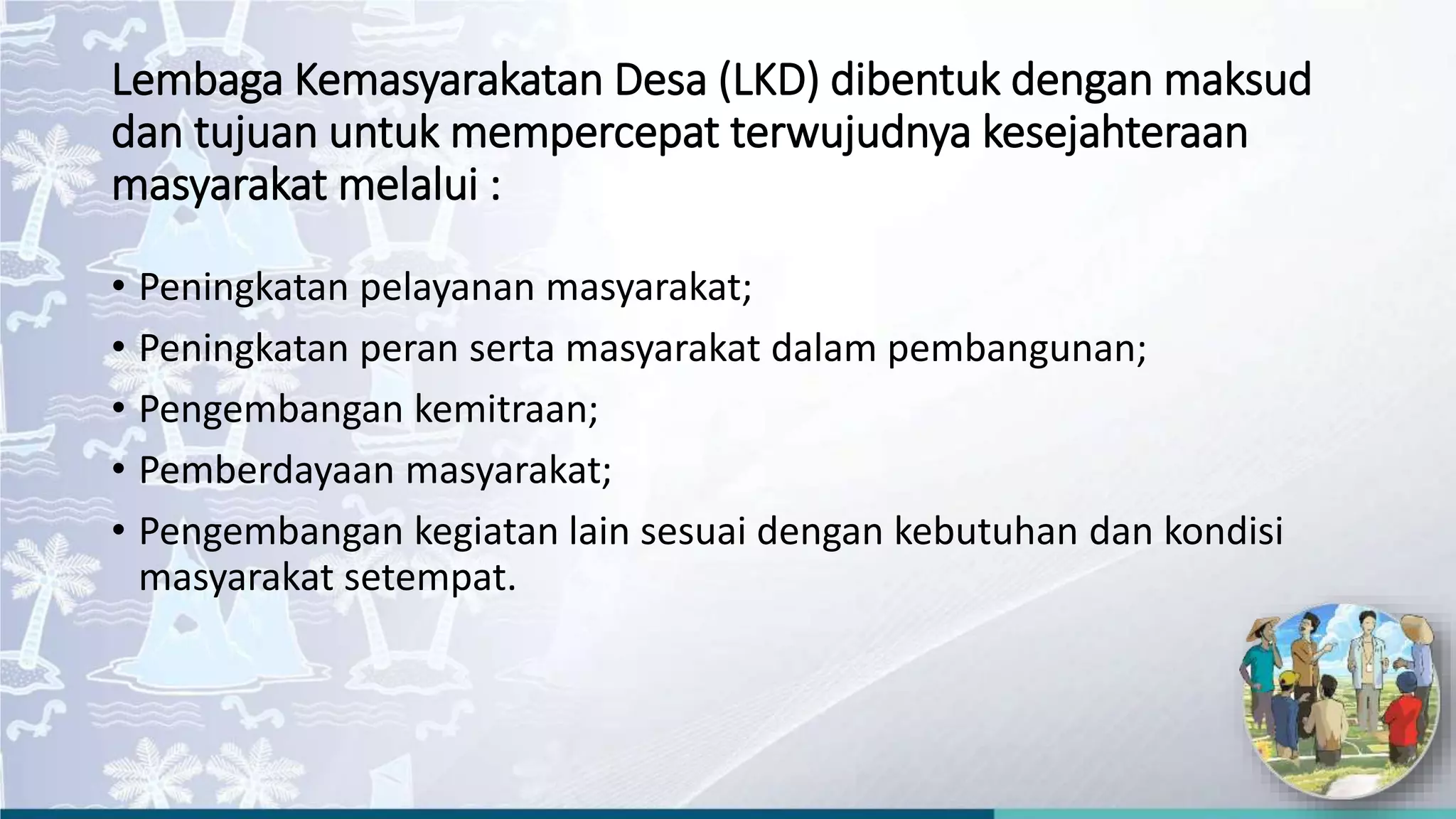 MATERI KABID PLKD PERAN LEMBAGA DAN MASY DESA DALAM PEMBANGUNAN.pptx