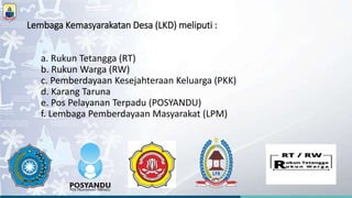 MATERI KABID PLKD PERAN LEMBAGA DAN MASY DESA DALAM PEMBANGUNAN.pptx