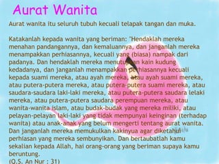 Materi kajian keputrian | PPTX