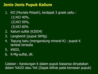 Materi Kalium Pada Tanah dan Tanaman.pdf