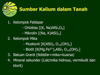 Materi Kalium Pada Tanah dan Tanaman.pdf